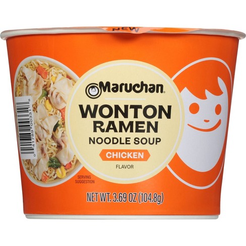 Maruchan Wonton Ramen Noodle Soup Chicken - 4oz : Target