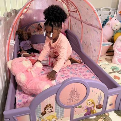Delta Children Disney Princess Sleep And Play Toddler Bed With Tent ...