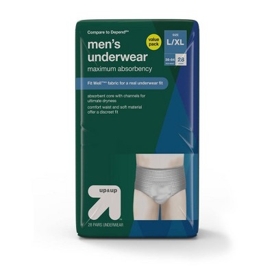Men : Incontinence Underwear : Target