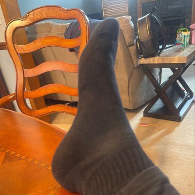 Men's Odor Resistant Quarter Socks 6pk - Goodfellow & Co™ Black 6-12 ...