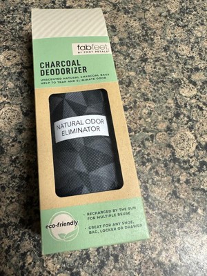 Fab Feet Women's By Foot Petals Deodorizer Charcoal Bags - Black : Target