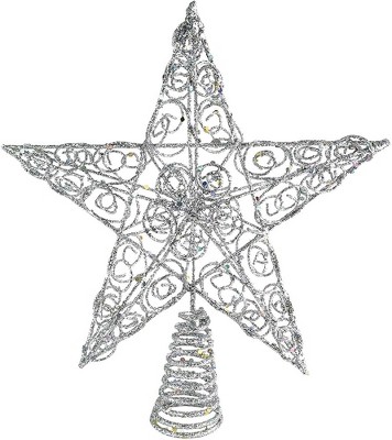 Ornativity Silver Star Tree Topper - Silver : Target