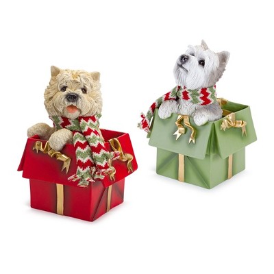 Melrose Cut-out Metal Present Decor (set Of 2) : Target