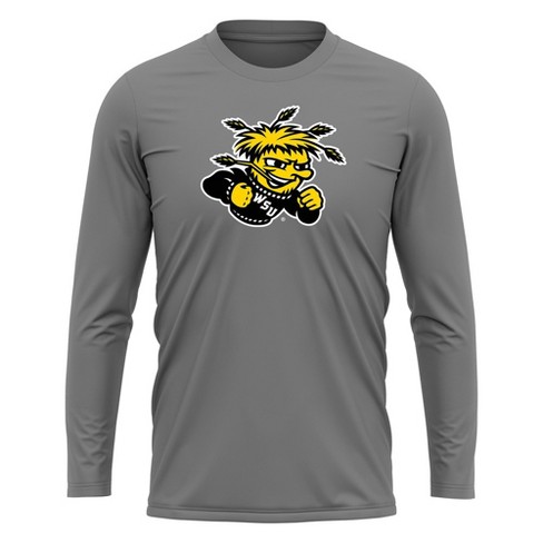 Wichita State University Adult Sport Long Sleeve Shirt Primary Logo ...