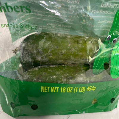 Mini Cucumbers - 16oz Bag - Good & Gather™ (packaging May Vary) : Target