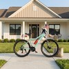Mountain Bike 24 Inch, High-Density Carbon Steel Frame, 21 Speed, Front ...
