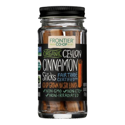 Frontier Co-op Cinnamon Sticks Ceylon - .60 Oz : Target