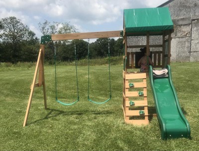 Backyard Discovery Buckley Hill Swing Set : Target