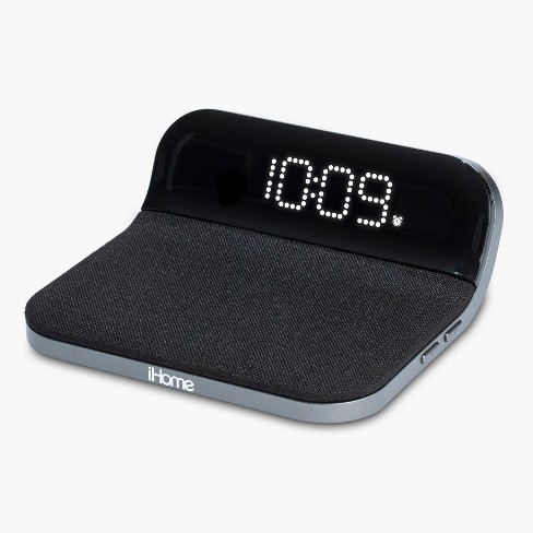 Ihome Alarm Clock With Wireless Charging Station - White (iw18wc) : Target