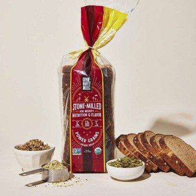 One Mighty Mill 100% Power Grains Mighty Bread - 24.5oz : Target