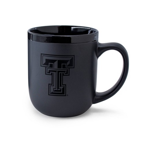 Ncaa Texas Tech Red Raiders 12oz Ceramic Coffee Mug - Black : Target