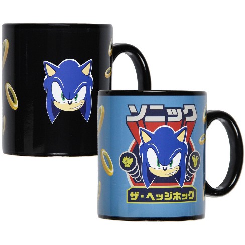 Sonic The Hedgehog Design Heat Changing 16 Oz Tea Coffee Beverage Mug ...