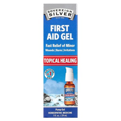 Sovereign Silver First Aid Gel, 1 fl oz (29 ml) : Target