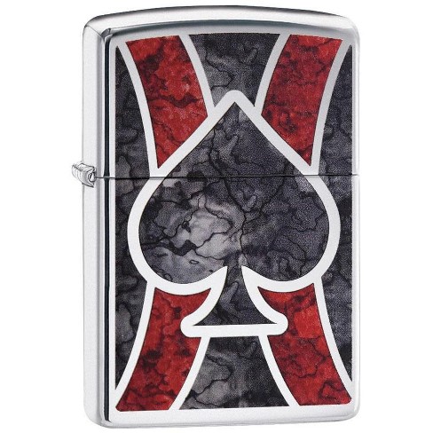Zippo Ace Of Spades Design Windproof Lighter : Target
