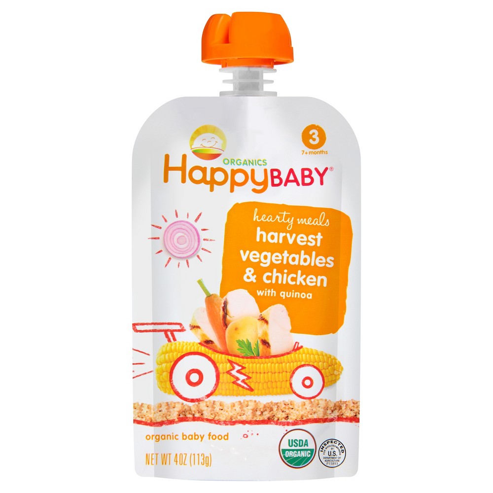 UPC 852697001415 - Happy Baby Organic Baby Food: Stage 3 / Meals, 7 ...