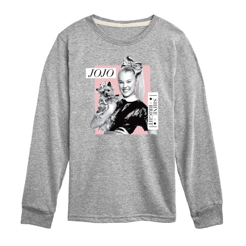 Boys' Jojo Siwa Shine Bright Long Sleeve Graphic T-shirt - Athletic ...