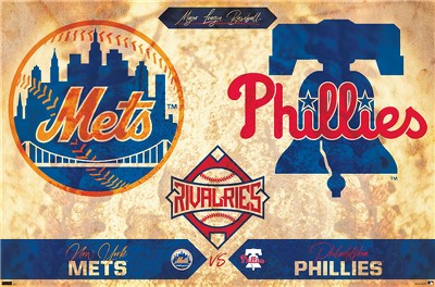 Trends International Mlb Rivalries - New York Mets Vs Philadelphia ...