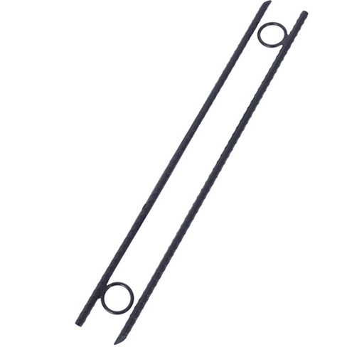 Garden Stakes, Plant Stakes With Heavy-duty 1" Loops, 3/8" Steel ...