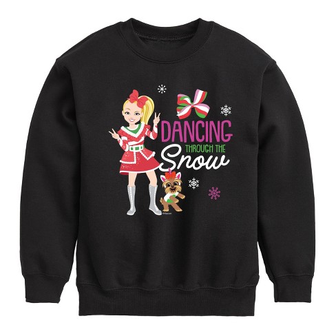 Boys' Jojo Siwa Dancing Through The Snow Graphic Long Sleeve Fleece ...