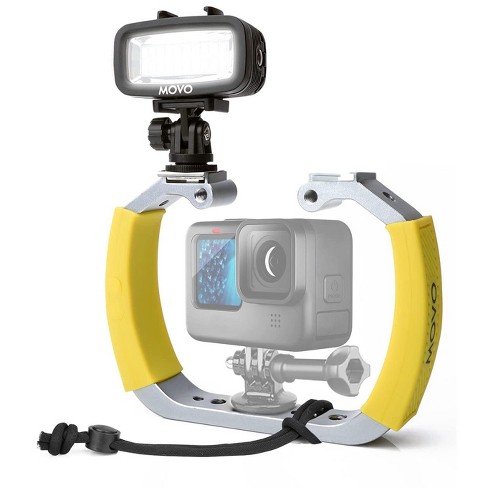 Movo Diverig4 Diving Rig Bundle With Waterproof Led Light - Compatible ...