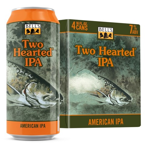 Bell's Two Hearted Ipa Beer - 4pk/16 Fl Oz Bottles : Target