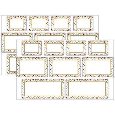 35ct 2"x4" Rectangular Labels White - Up & Up™ : Target