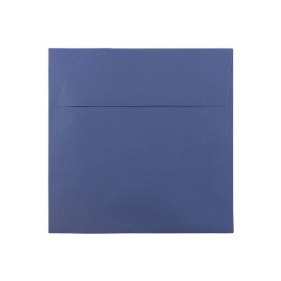 Jam Paper 6.5 X 6.5 Square Invitation Envelopes Presidential Blue ...