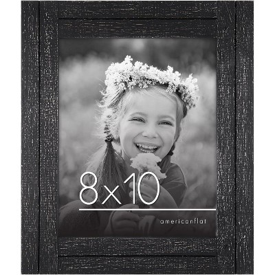Americanflat Rustic Picture Frame - Unique Farmhouse Look - 8x10 ...