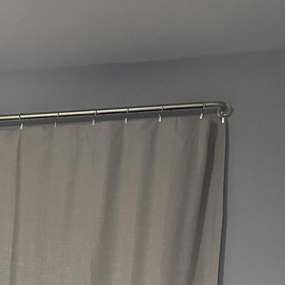 Blackout Rounded Curtain Rod - Threshold™ : Target