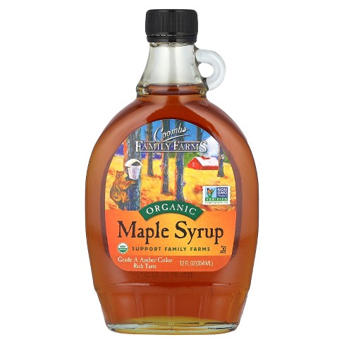 Coombs Family Farms Organic Maple Syrup, 12 Fl Oz (354 Ml) : Target