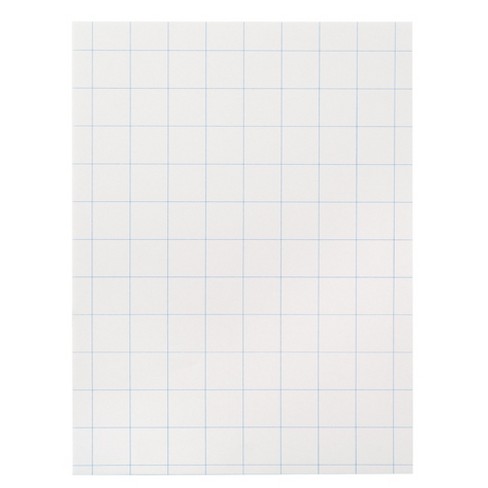 School Smart Graph Paper, 1 Inch Rule, 9 X 12 Inches, White, 500 Sheets ...