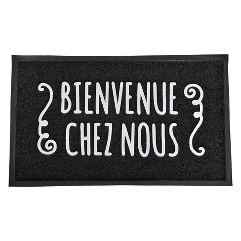 Evideco French Home Goods Outdoor Printed Front Door Mat French ...