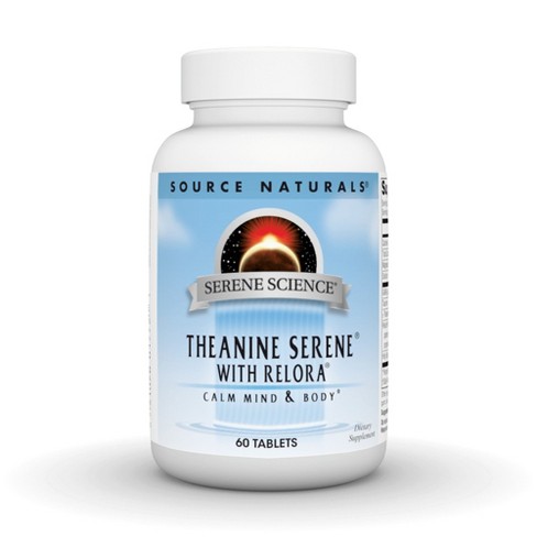 Theanine Serene With Relora By Source Naturals, Inc. - 60 Tablet : Target