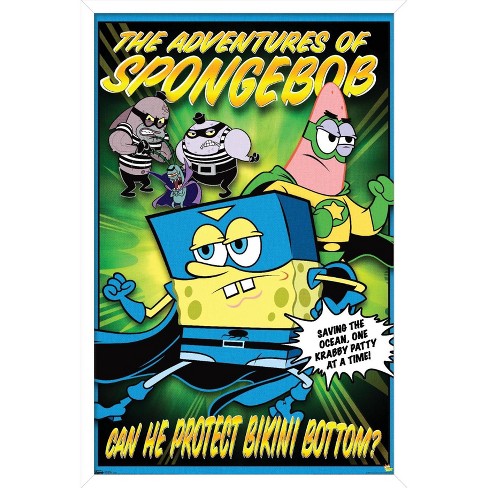 Trends International Nickelodeon Spongebob - Funny Framed Wall Poster ...