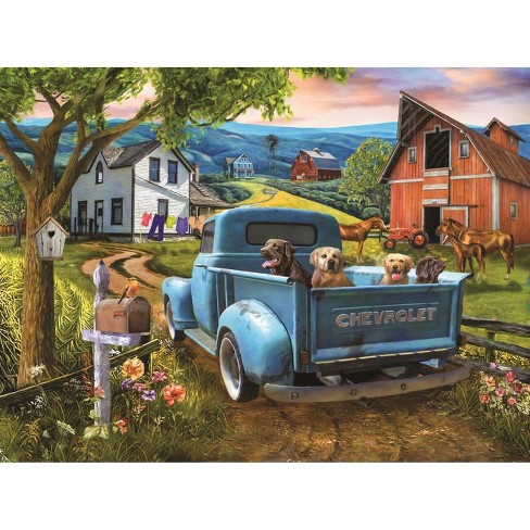 Sunsout A Joy Ride To The Farm 300 Pc Jigsaw Puzzle 29820 : Target