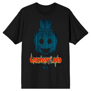 GremoryLand Gremory Face Crew Neck Short Sleeve Black Men's T-shirt ...