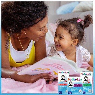 Pedia-lax Laxative Chewable Tablets For Kids - Ages 2-11 - Watermelon ...