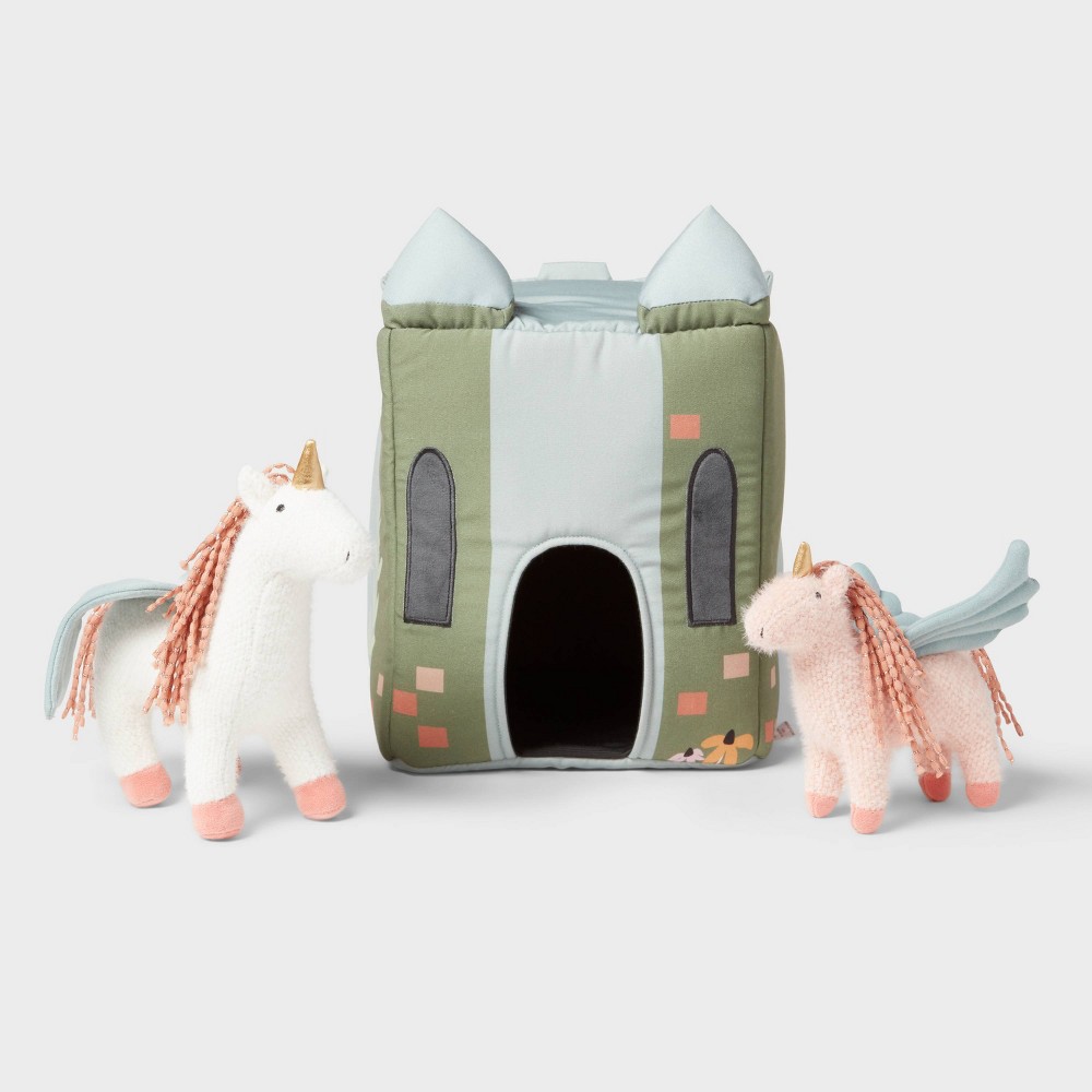 UPC 197543834046 - Kids' Interactive Play Castle Set - Pillowfort ...