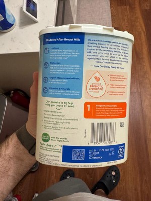 Happy Baby Organic Infant Formula Powder - Stage 1 - 22.9 Fl Oz : Target