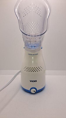 Vicks Personal Steam Inhaler With Variable Steam Control & Soft Mask ...