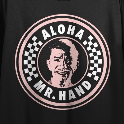 Fast Times At Ridgemont High Aloha Mr. Hand Crew Neck Short Sleeve ...