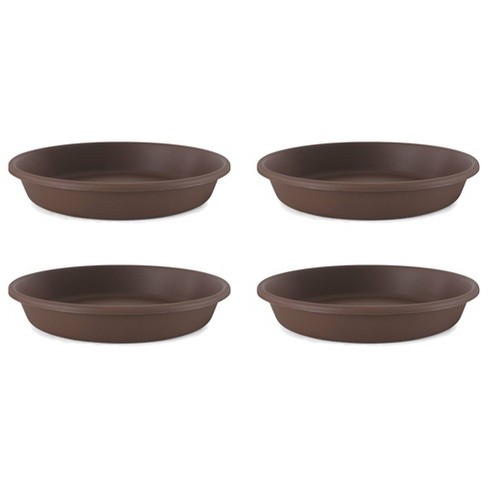 The Hc Companies Classic Plastic 21 Inch Round Plant Flower Pot Planter ...