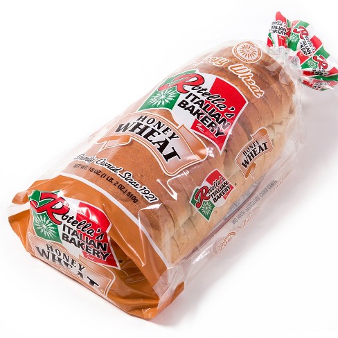 Rotella's Italian Bakery Honey Wheat Sandwich Bread - 24oz : Target