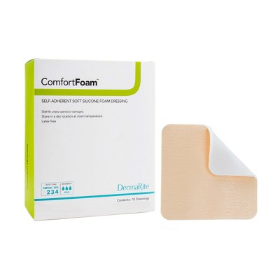 Comfortfoam Self-adherent Silicone Foam Dressing Without Border : Target