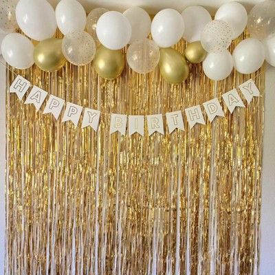 Party Backdrop Gold - Spritz™ : Target