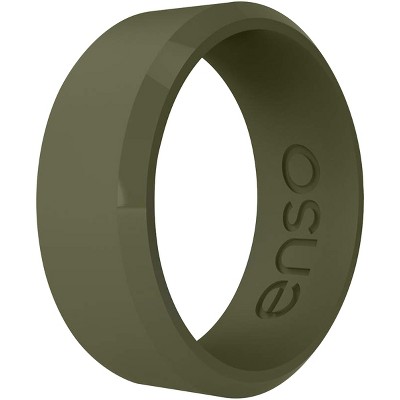 Enso Rings Classic Bevel Series Silicone Ring - Slate - 12 : Target
