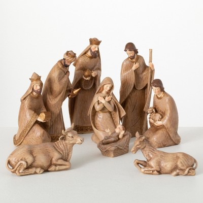 Northlight 3-piece Holy Family Nativity Christmas Figurine Set - 36 ...