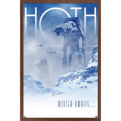Trends International Star Wars: Hoth - Visit Hoth By Russell Walks 23 ...