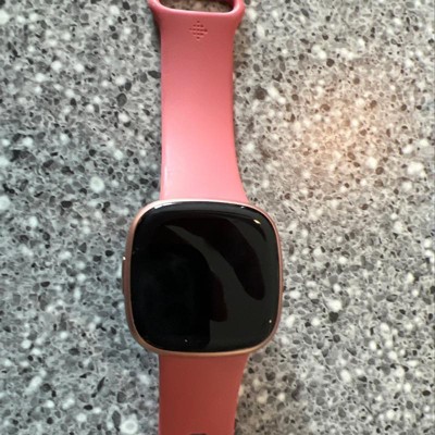 Fitbit Versa 4 Smartwatch - Graphite Aluminum With Black Band : Target
