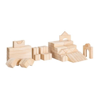 Kaplan Early Learning Unit Blocks - Basic Classroom Set I - 107 Pieces ...